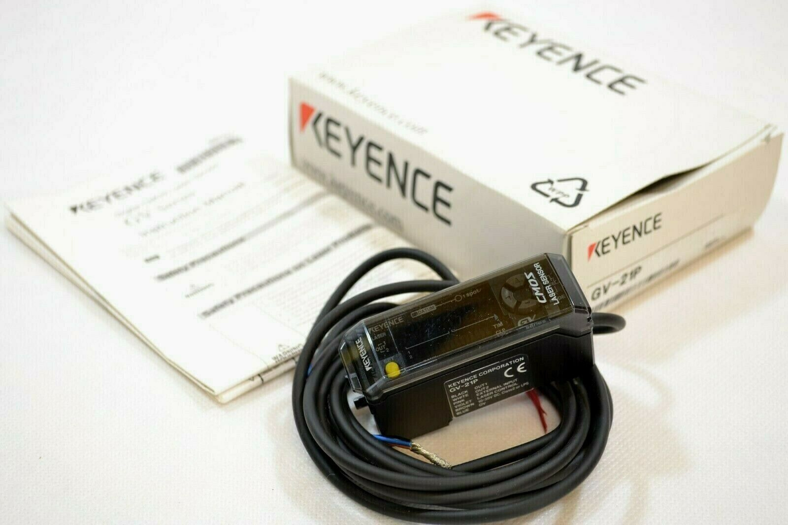 Keyence GV-21P Laser Sensor Laser Sensor NEW! NEW! | Sensors ...