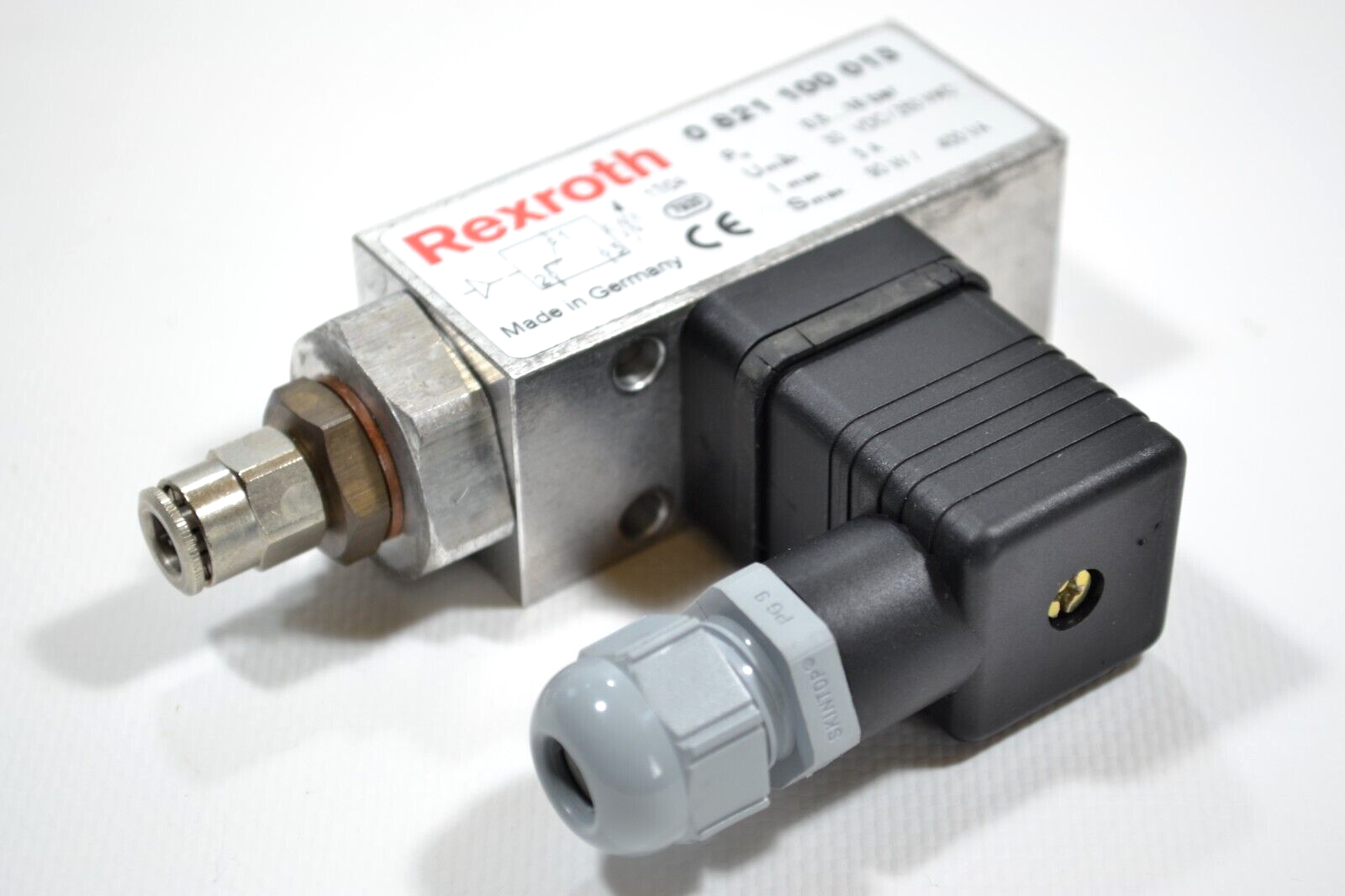 Rexroth 0821100013 Pneumatic Pressure Switch | Pneumatics Producers ...
